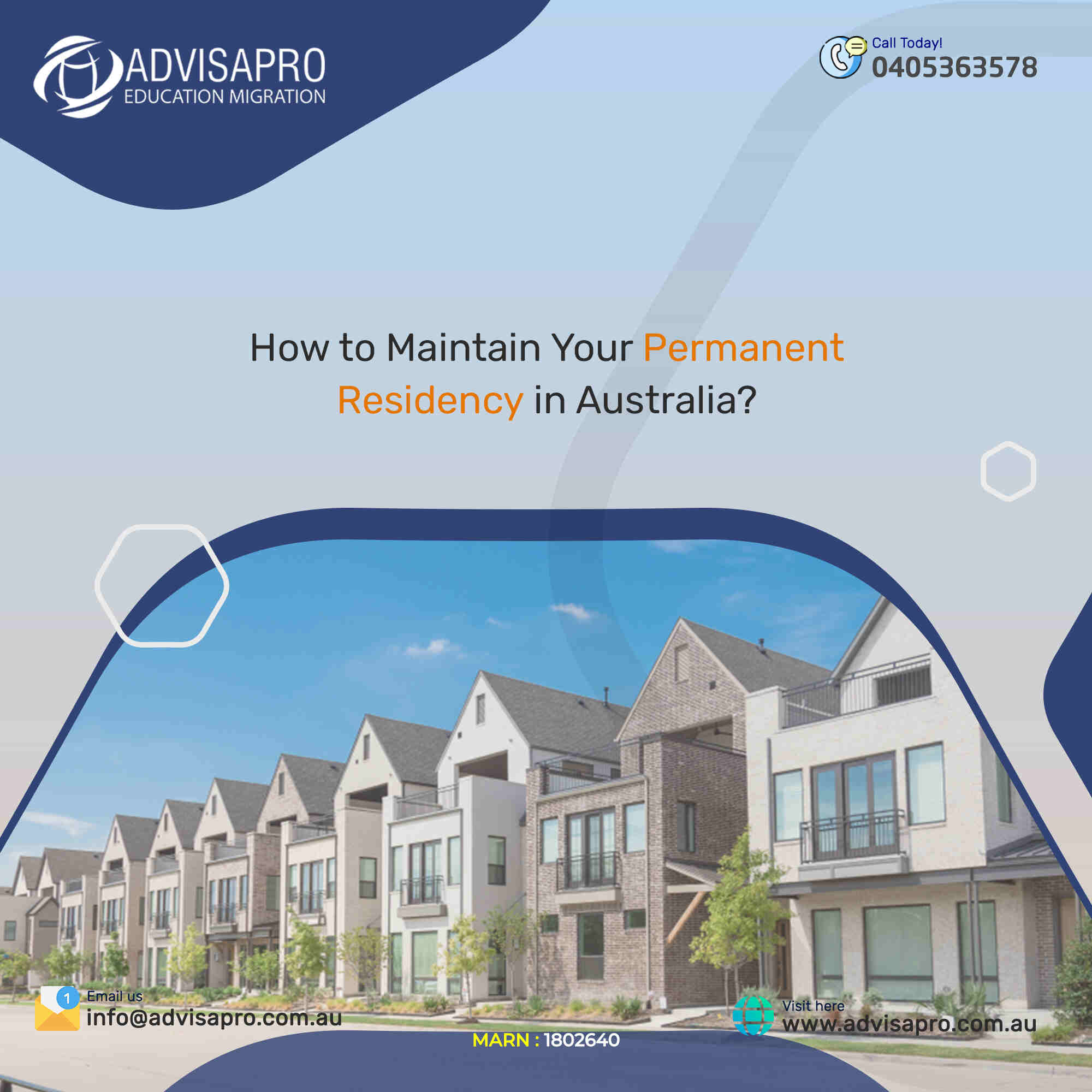 How to Maintain Your Permanent Residency in Australia?